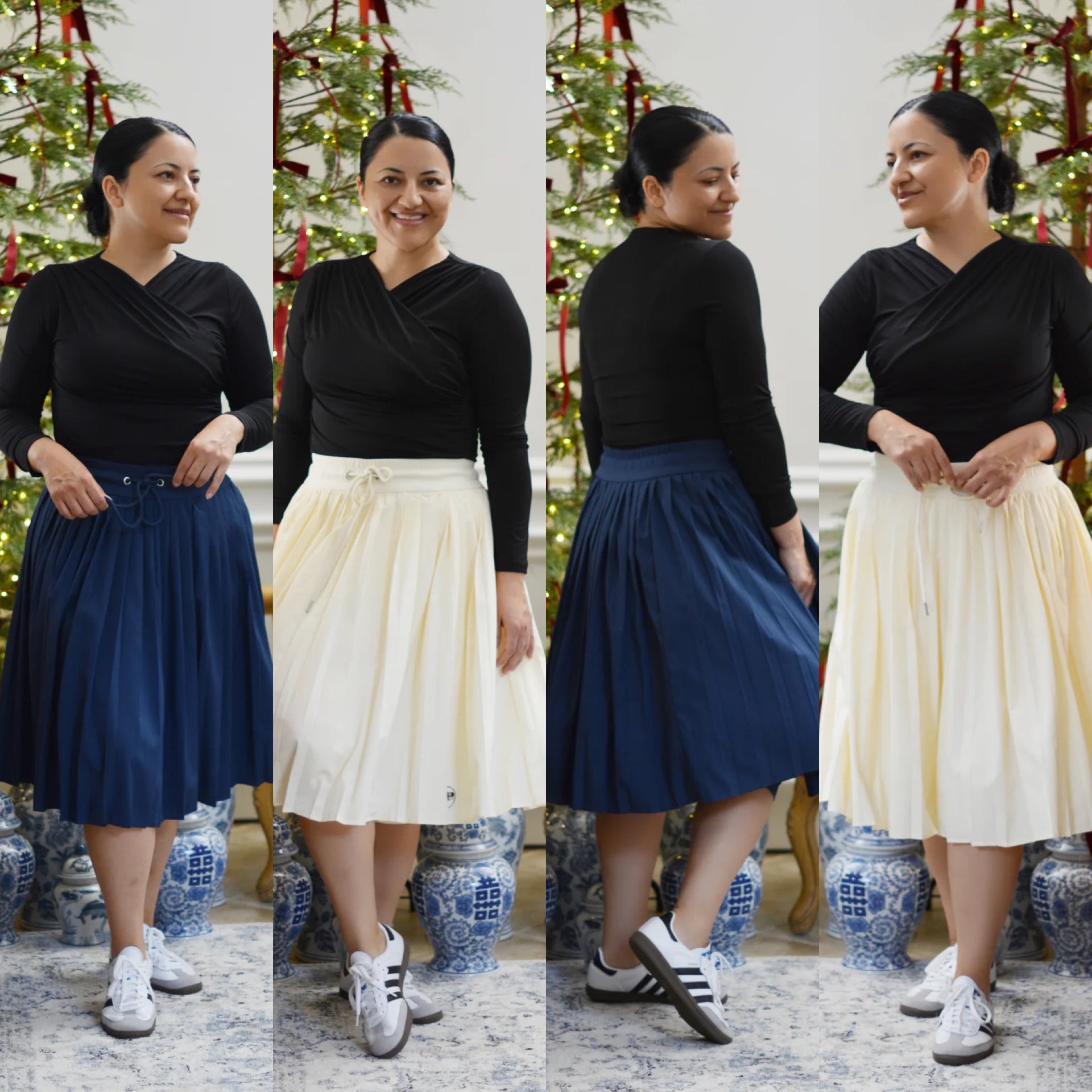 Conservative women’s clothing including dresses, skirts, and tops ...